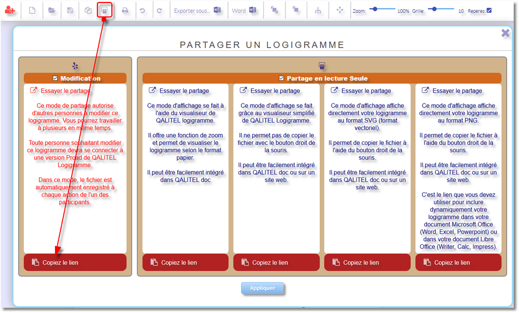 logigramme Word, logigramme Excel, logigramme powerpoint - QALITEL
